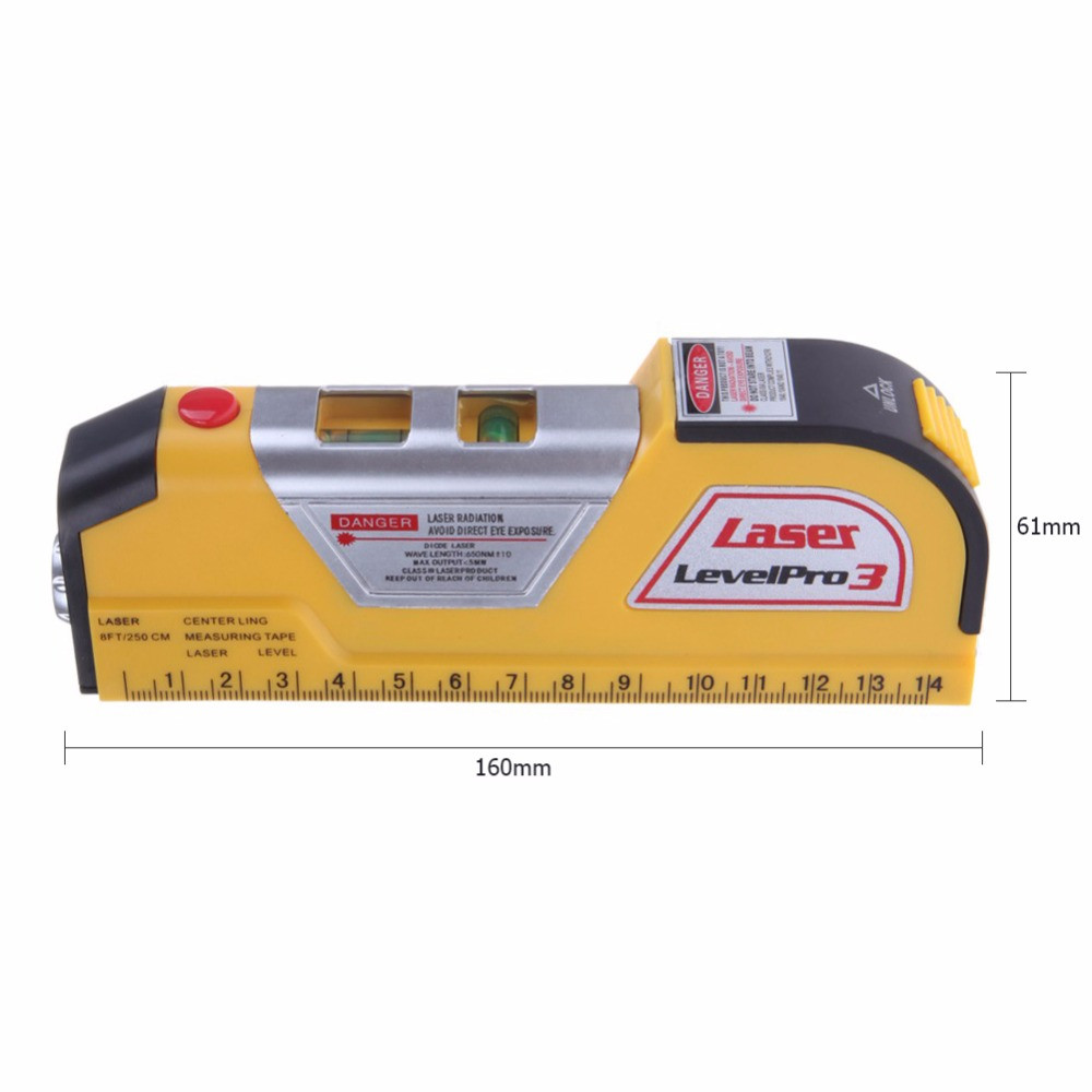 Buy Laser Level Vertical Measure Line Tape Adjusted Multifunction ...