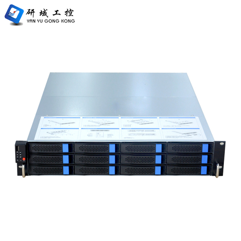 Buy Lga1151 Dual Lan 12 Disk Bay Rack Mount 2u Cloud Nas Case Network ...