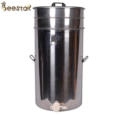 Buy Metal Honey Tank Stainless Steel Beekeeping Equipment Apiculture ...