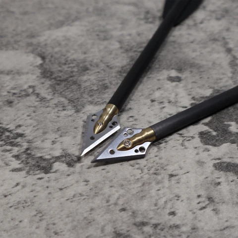 Buy Mixed Carbon 6.5 Inch Crossbow Bolts Broadhead Tips Oem Odm Custom ...