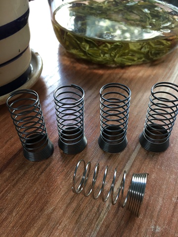 Buy Molded Stamping Flat Wire Coiled Brown Dme Die Springs Cheap Iso ...