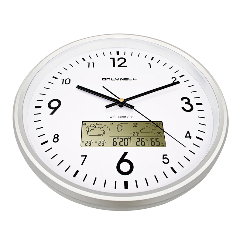 Buy Mosaic Weather Station Material Chiming Wall Clock from Shenzhen ...