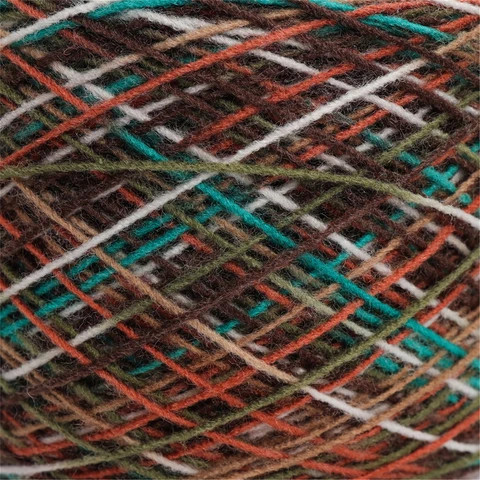 Buy Multi-color Fluffy Soft Fancy Worsted Coarse Yarn Best Quality 100% ...