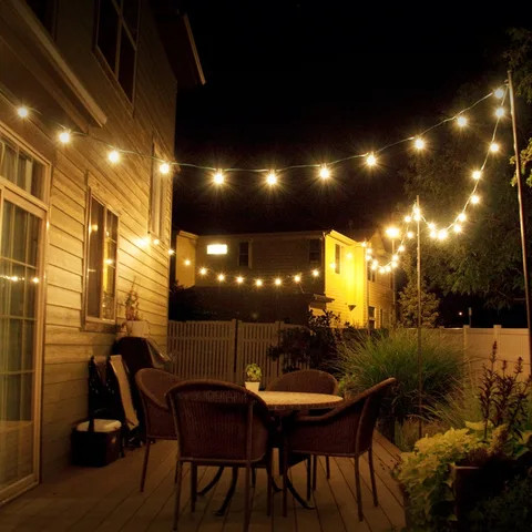 Buy Northland Retro Vintage Edison Bulbs Outside Hanging Pathway Garden ...