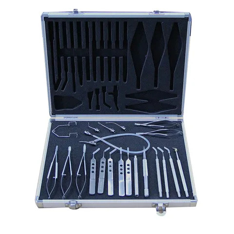 Buy Ophthalmic Surgical Kit, 21 Pcs Stainless Steel Cataract Set ...