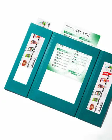 Buy Personalized Led Menu Book 3 Panel 3 Light View Restaurant Led Menu ...