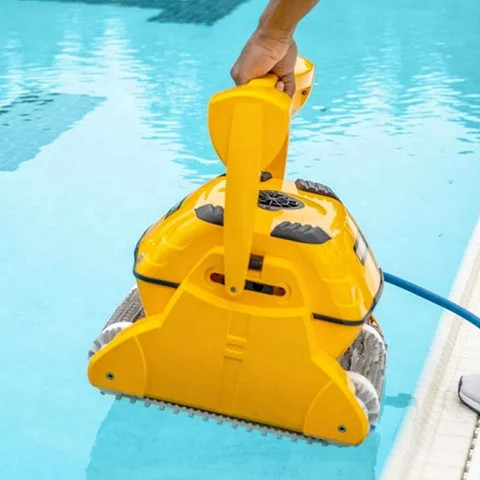 Buy Plastic Dolphin Wave100 Robotic Inground Pool Cleaners Dual-level ...