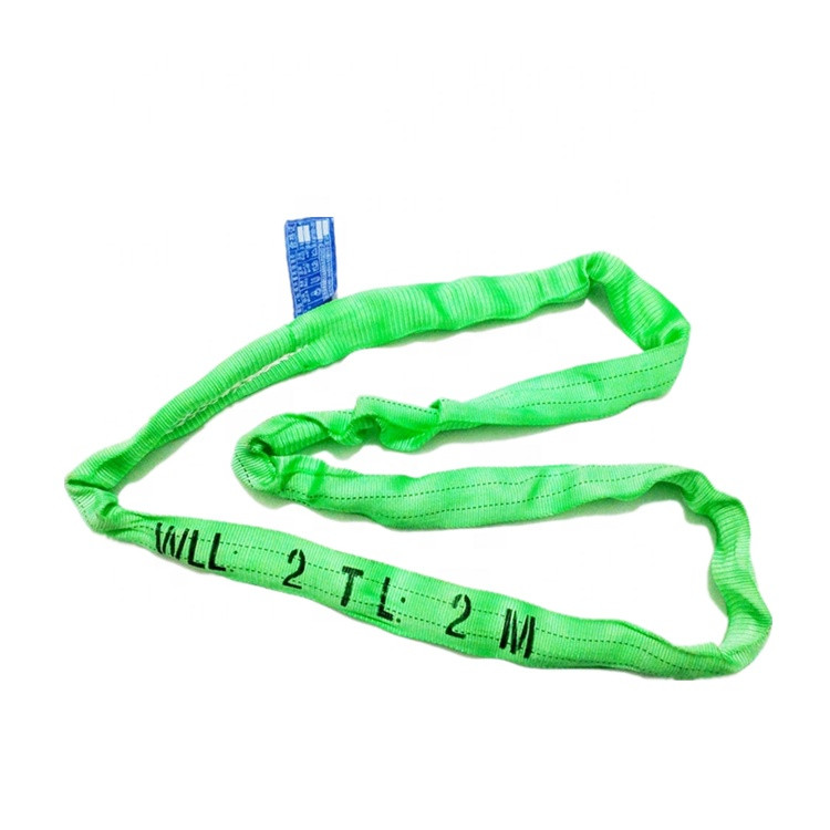 Buy Polyester Soft Webbing Sling Lifting Textile Round Sling from ...