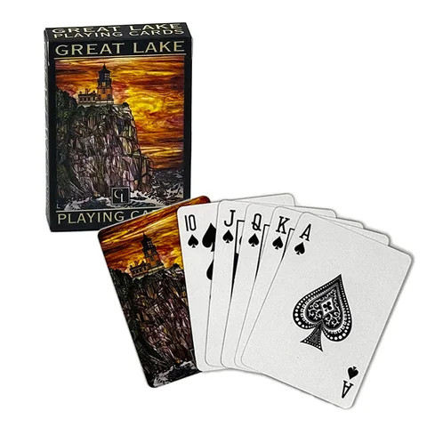 Buy Printing Classical Durable 54 Poker Card Recyclable Custom Logo ...