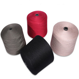 Buy Rabbit Hair Like Core Spun Yarn For Knitting 28s/2 48nm/2 Viscose ...