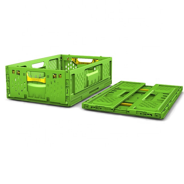 Buy Rpc Small Collapsible Returnable Container Plastic Fruit Crates 47l ...