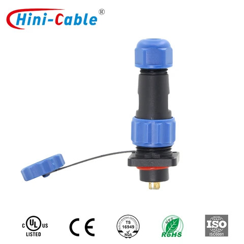 Buy Sd16 Waterproof Connector Cable Plug 2-9 Pin Male And Female ...