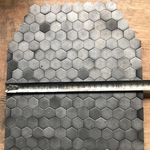 Buy Ssic Sic Hexagonal Silicon Carbide Body Armor Push Hot Plates ...