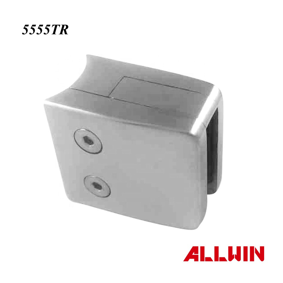 Buy Stainless Steel Flat Base Security Plate Glass Clamp from ALLWIN ...