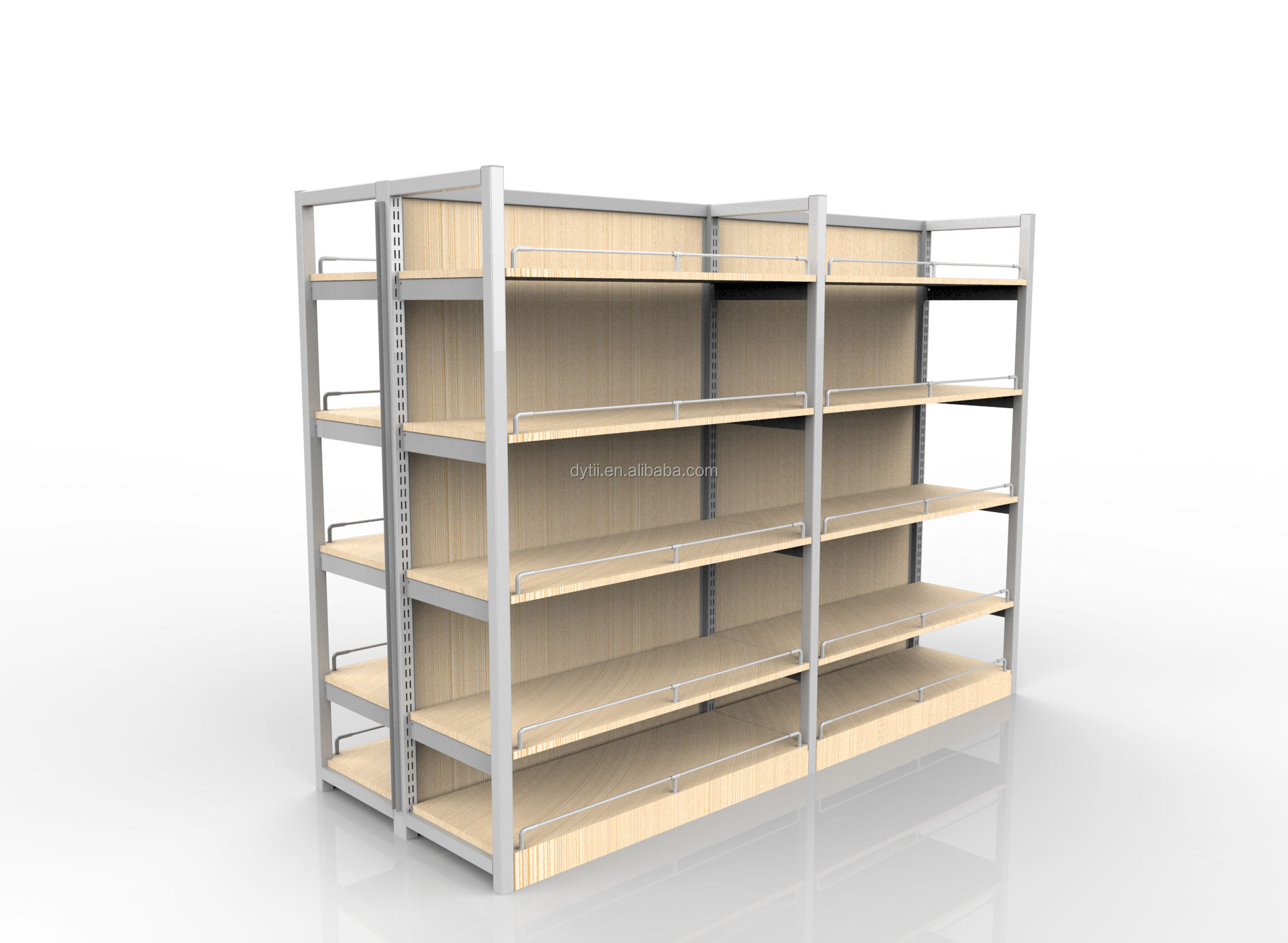 Buy Supermarket Shop Store Steel Retail Display Gondola Shelf For ...