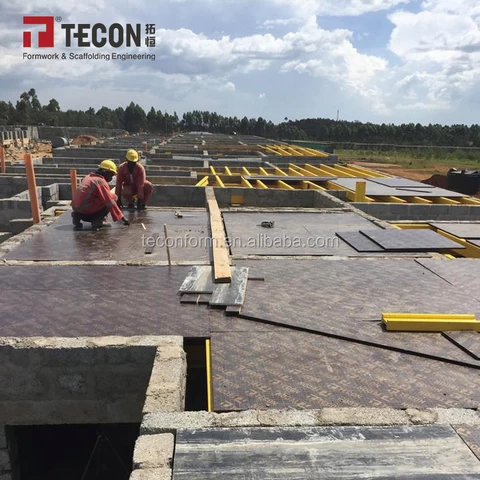 Buy Tecon Building Forming Concrete Timber Beam Slab Formwork Scaffolding System from Suzhou ...