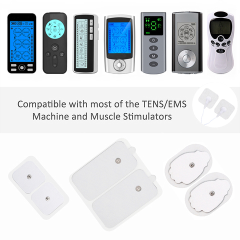 Buy Tens Snap Medic 4 Electrode Machine Replacement Snap Gel In 1 Pads ...