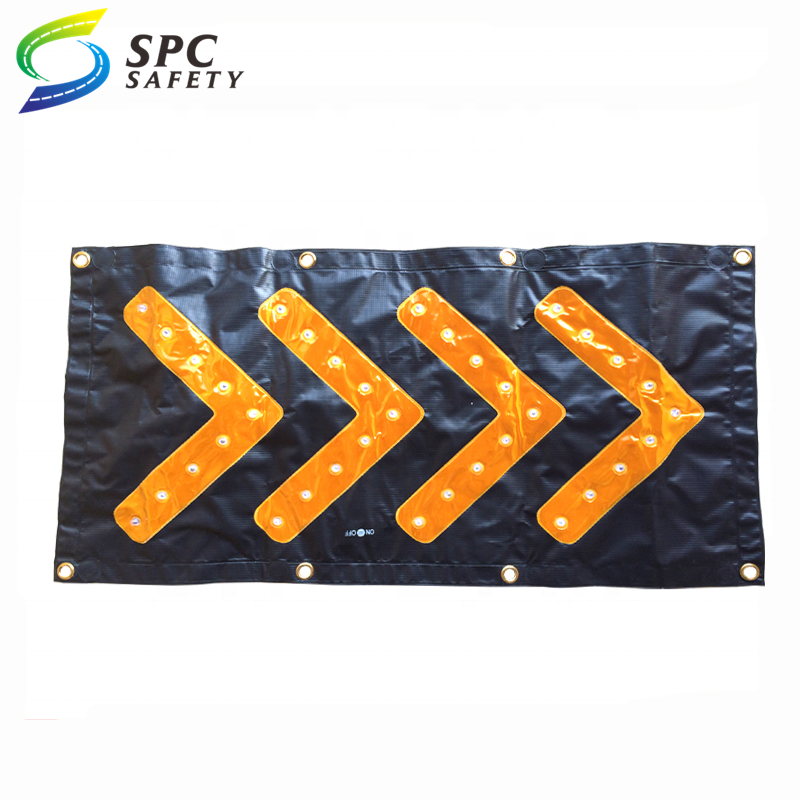 Buy Traffic Road Safety Warning Flashing Led Arrow Sign Arrow Direction ...