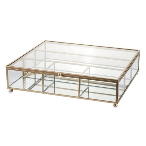 Buy Transparent Jewelry Display Box Ring And Bangle Glass Box High ...