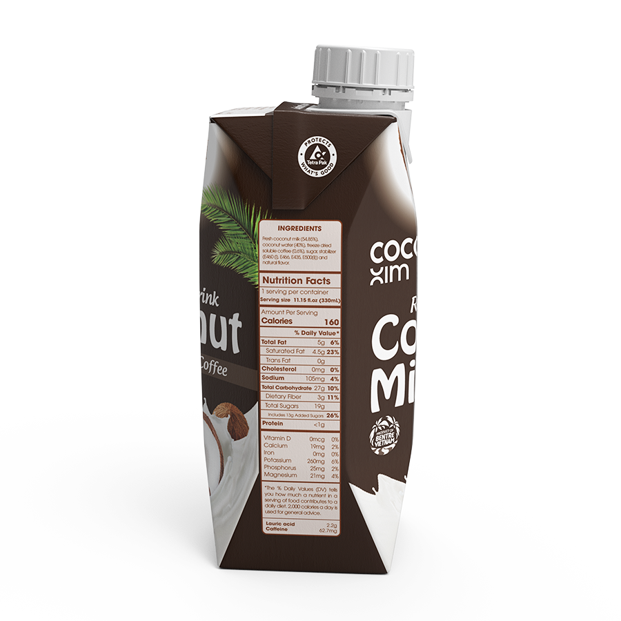 Buy Uht Original Coconut Coffee Milk Drink from BENTRE IMPORT EXPORT ...