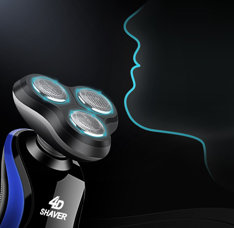 Buy Usb Electric Shavers Shaving Machine 4 In 1 Beard Razors 4d 3 ...