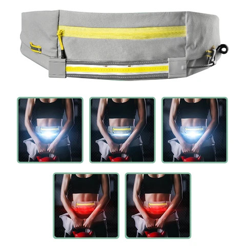Buy Waist Bag With Led Light For Running Lightweight Running Belt ...