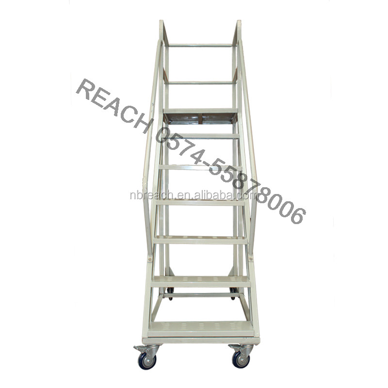 Buy Warehouse 3-13 Steps Steel Rack Ladder,safety Step Ladders With ...