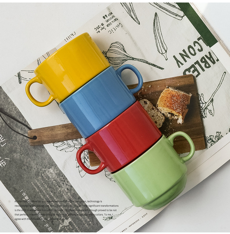 Buy Whole Single Colored Glaze Porcelain Ceramic Coffee Mug from Dehua ...