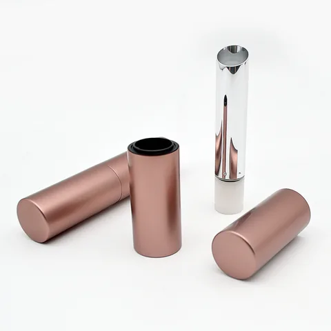 Buy Wholesale Aluminum Lipstick Packaging Bevel Sleeve Lipstick ...