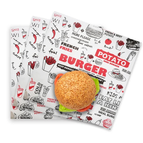 Buy Wholesale Customized Wrapping Paper For Burger Wrapping Paper ...