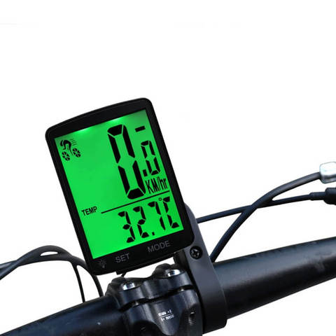 Buy Wireless Bicycle Odometer Exercise Bike Meter Wireless Stopwatch ...