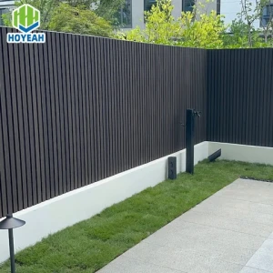 Buy Wpc Fluted Wall Panel Exterior Decoration Waterproof Composite Wpc Co-extrusion Fluted Wall ...