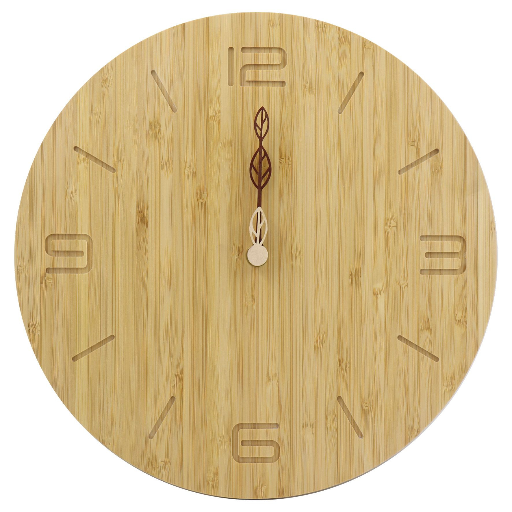 Buy High Quality Newly Designed Bamboo Board Art Decoration Wall Clock ...