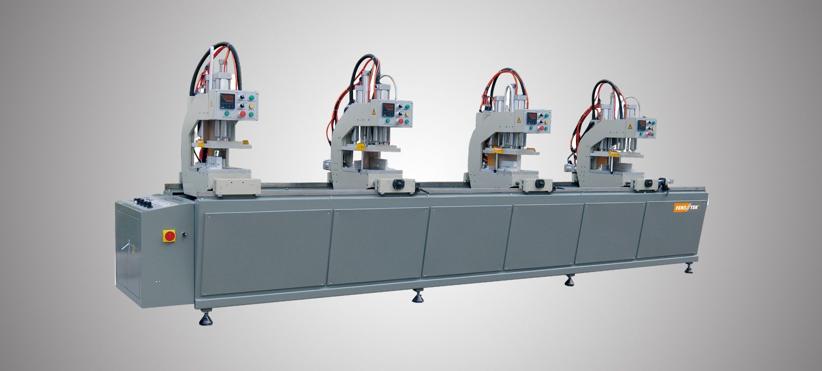 Buy Upvc Window Four Head Welding Machine Htw4-120 from Fenstek Machinery, China | Tradewheel.com