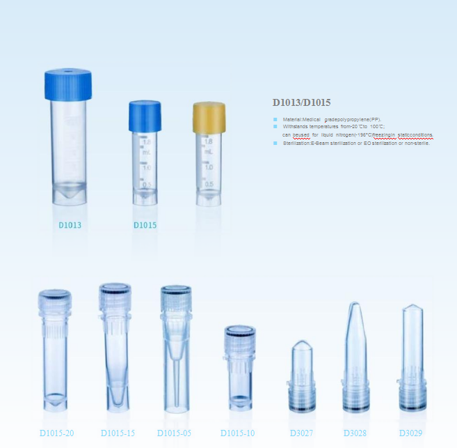 Buy Centrifuge Tube Cryo Vials Series from Shanghai Aice Electronic ...