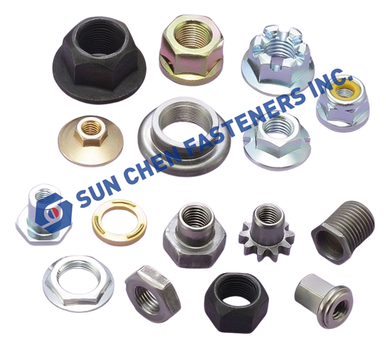 Buy Nuts (2) from Sun Chen Fasteners Inc., Taiwan | Tradewheel.com