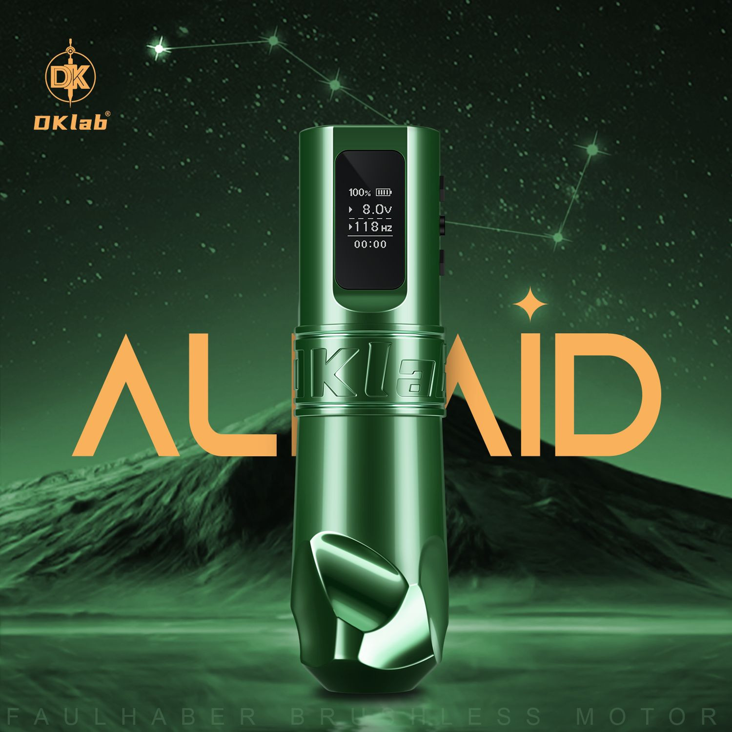 Buy Dklab Alkaid Wireless Tattoo Machine Gun from Yiwu Tianji Electric Tools Co., Ltd., China ...