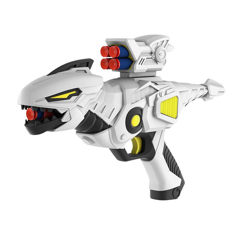 Buy New Dinosaur Space Pistol Soft Bullet Gun Outdoor Shooting Game ...