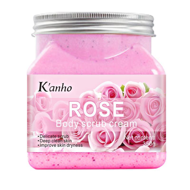 Buy Kanho Rose Natural Body Care Whitening Exfoliating Ice Cream Facial ...