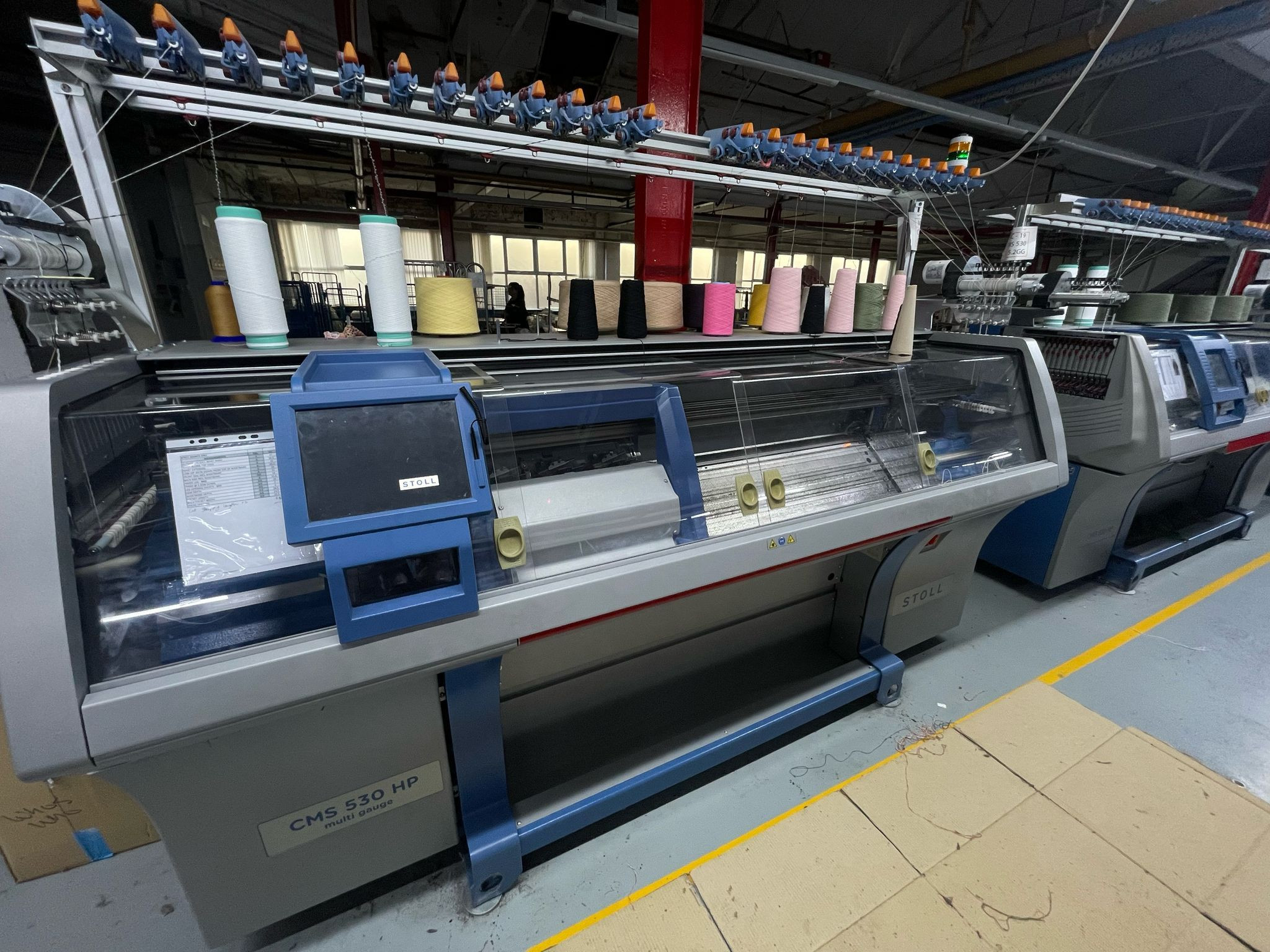 Buy Stoll Cms Flat Bed Knitting Machine from Who's Who Ltd, United ...