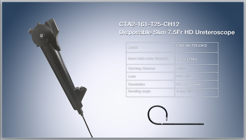 Buy Slim 7.5fr Hd Ureterscope from OPCOM O.E.(DONGGUAN) INC., China ...