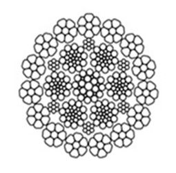 Buy 15xk7 Non Rotating Compacted Wire Rope from Changsha Aulone ...