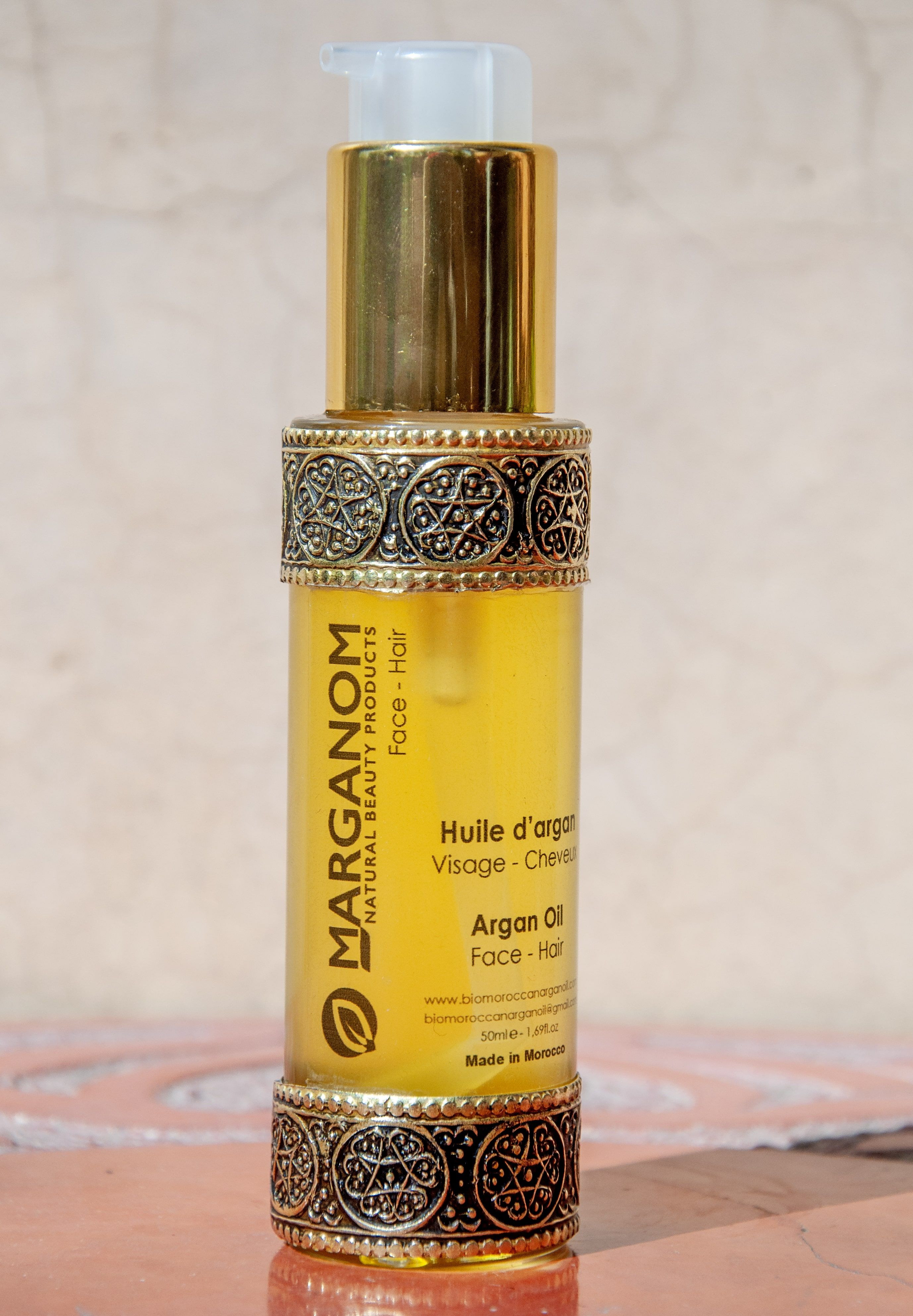 Buy Organic Moroccan Cold Pressed Argan Oil from Marganom, Morocco ...