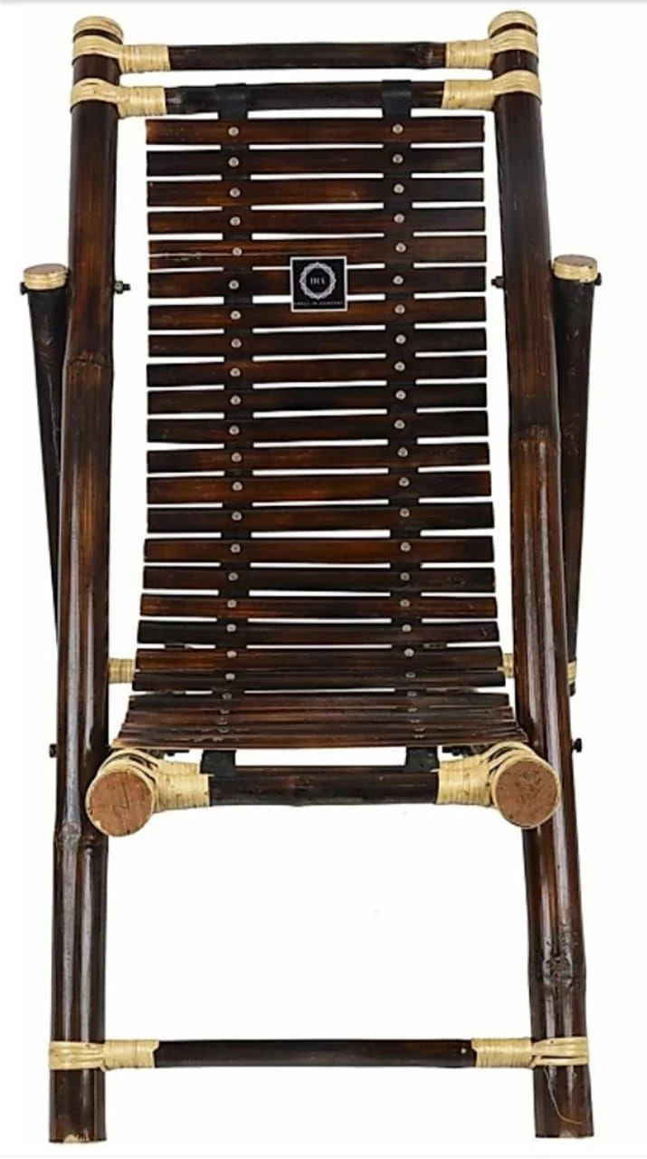 Buy Bamboo Relaxing Chair from PR Bamboo Furnitures, India | Tradewheel.com