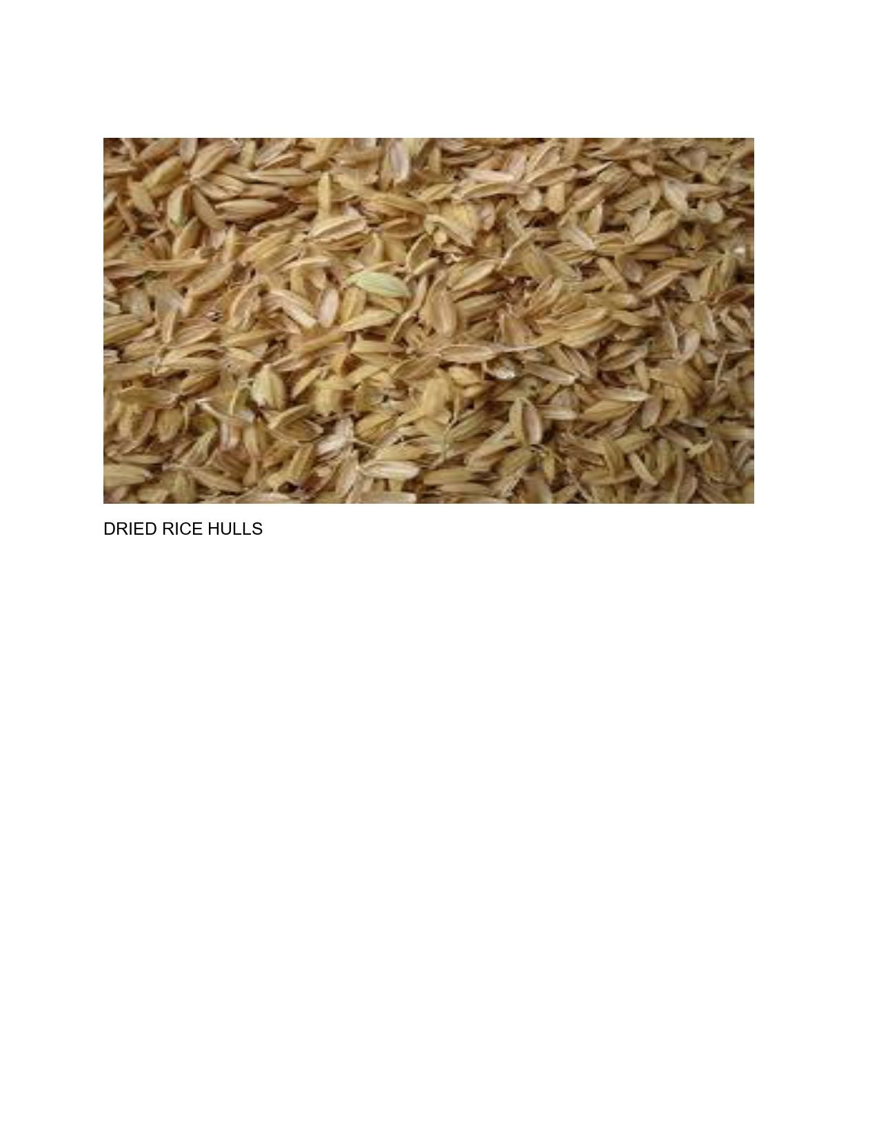 Buy Dried Rice Hulls from Scarbarian Global Investment Limited, Nigeria ...