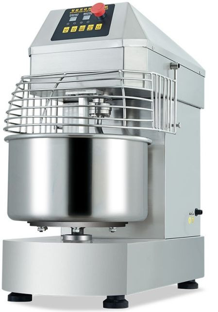 Buy 30l Commercial Double Speed Spiral Dough Mixer For Baking Stainless Steel Dough Mixing ...