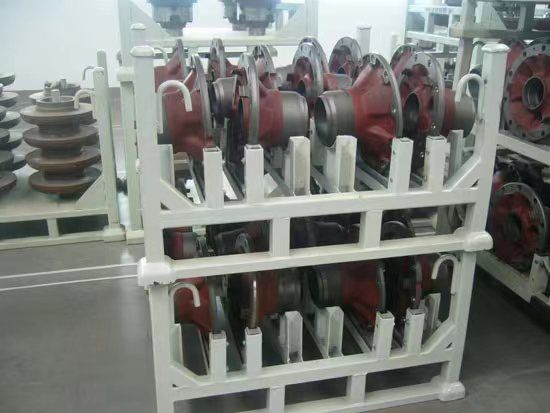 Buy Custom Returnable Collapsible Stackable Portable Components And Parts Shipping Racks From