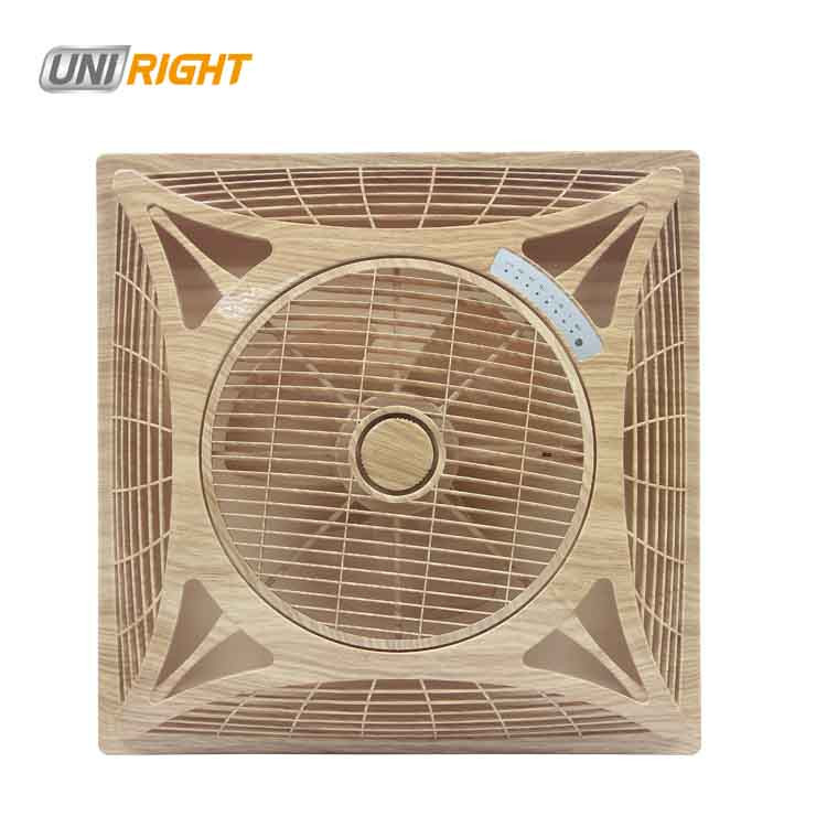 Buy 14" Square False Ceiling Mount Box Fan With Light And Remote ...