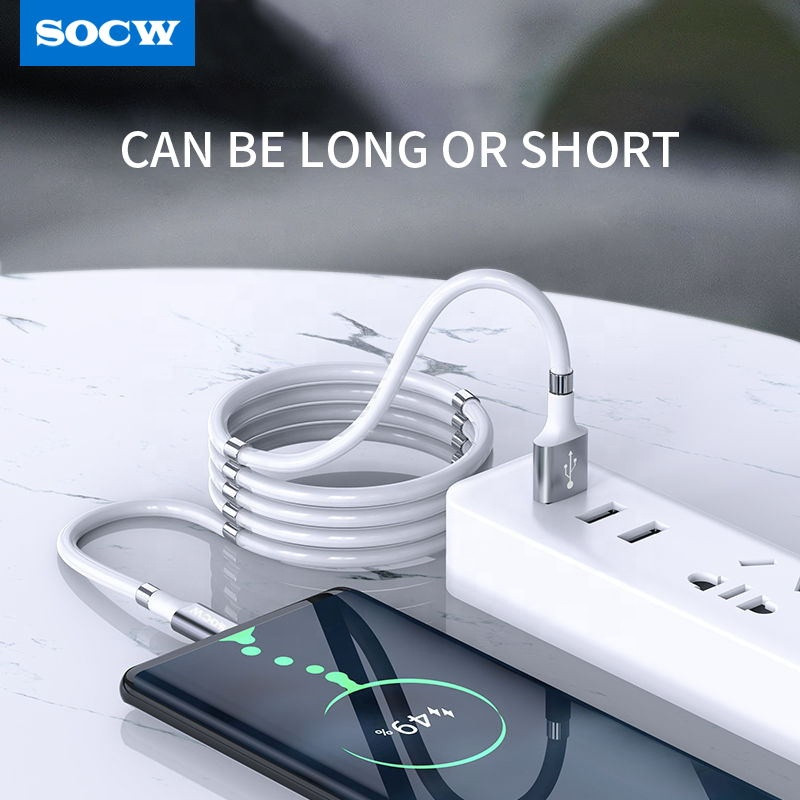 Buy 2021 New Design Supercalla Self Winding Organizing Type C Micro Usb ...