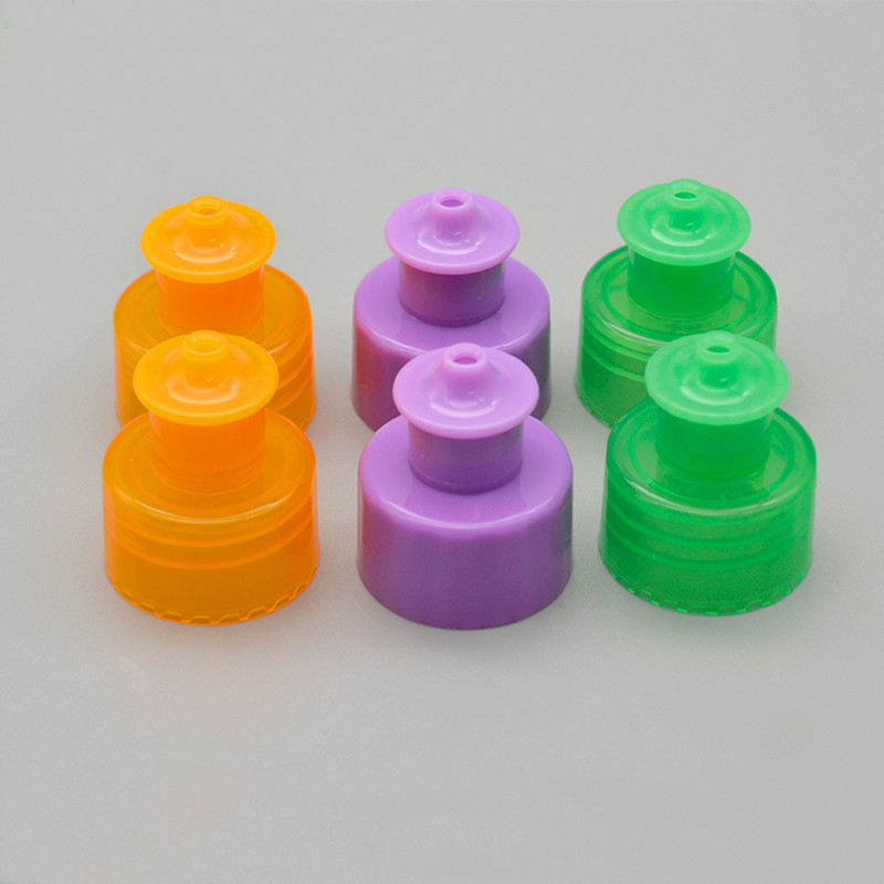 Buy 28mm Plastic Bottle Screw Cap Push Pull Cap Bottle Closure from ...
